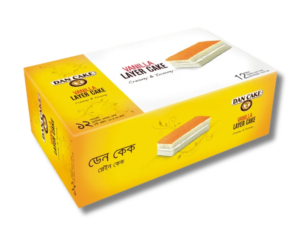 Shop Dan Cake Vanilla Layer Cake 12PcsX30(±3)gm at Shwapno.com | ঢাকা ...