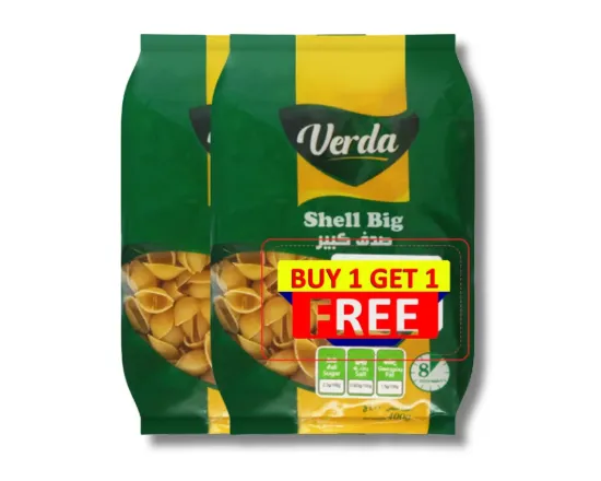 Shop Verda Shell Big Pasta 400gm (Buy1 Get1 Free ) at Shwapno.com ...