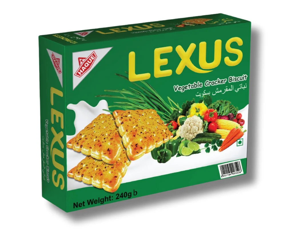 Shop Haque Lexus Vegetable Cracker 240gm at Shwapno.com: Best Price ...