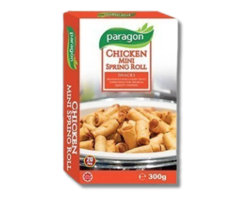 Shop Paragon Chicken Mini Spring Roll (18-20)Pcs 300gm at Shwapno.com ...