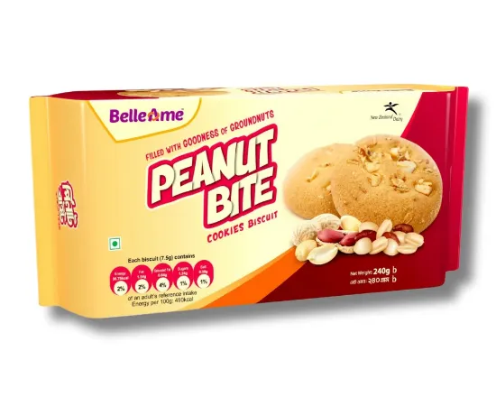 Shop BelleAme Peanut Bite Cookies Biscuit 240gm at Shwapno.com | ঢাকা, চট্টগ্রাম, কুমিল্লা ও ...