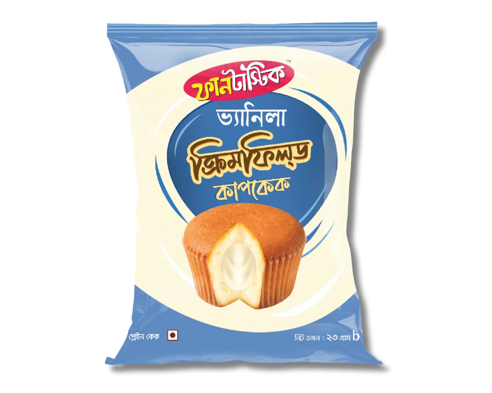 Funtastic Cream Fill Vanilla Cup Cake 23(±)3g - Best Prices | Online ...