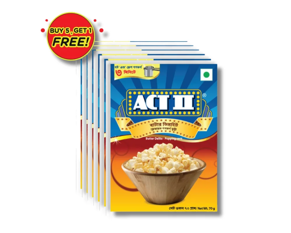 ACT II Butter Delite Popcorn 70g (Buy 5 Get 1 Free) - Best Price at ...