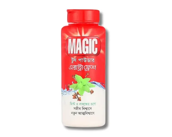 Shop Magic Tooth Powder 100gm at Shwapno.com | ঢাকা, চট্টগ্রাম ...