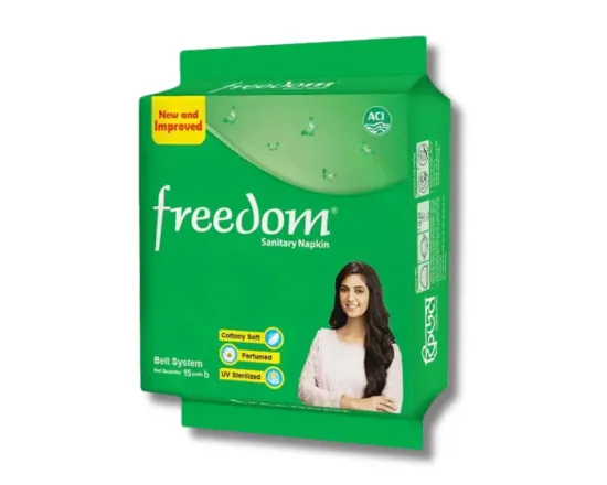 Shop Freedom Sanitary Napkin Belt System 15 Pads at Shwapno.com | ঢাকা ...