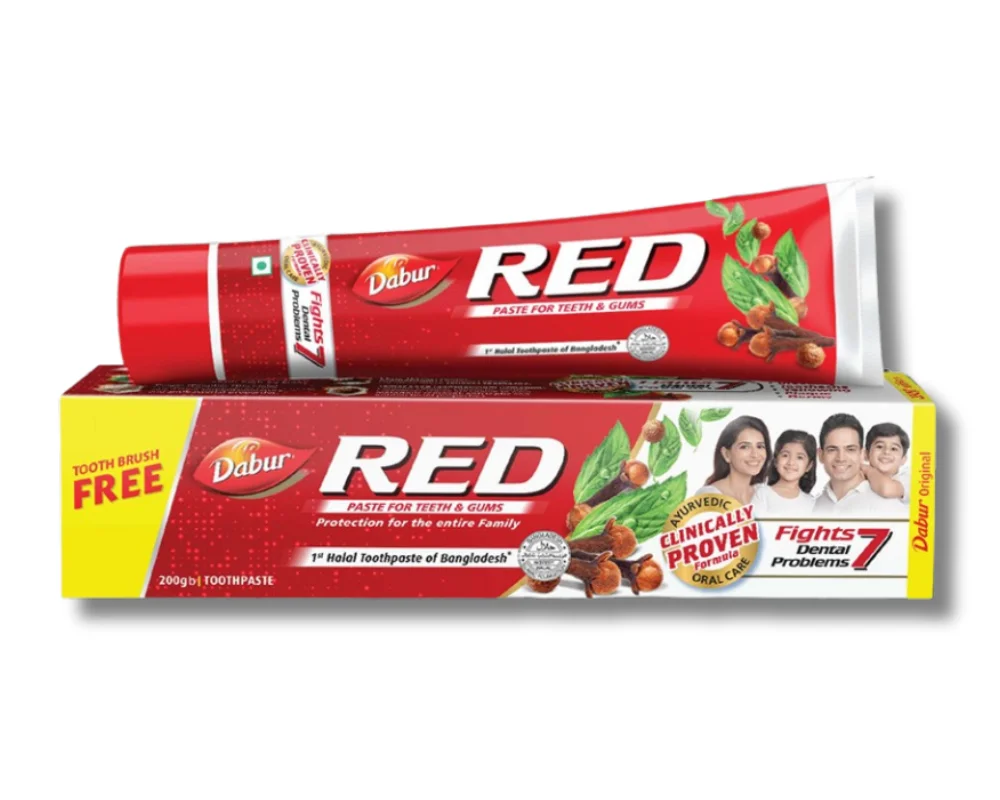 Shop Dabur Red Teeth & Gum Toothpaste 190gm at Shwapno.com | Shwapno ...