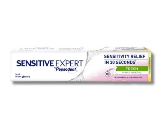 Shop Pepsodent Sensitive Expert Fresh Toothpaste 140gm at Shwapno.com ...