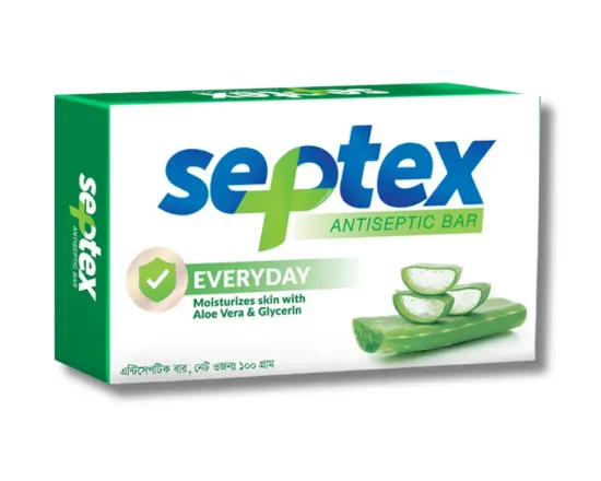 Shop Septex Everyday Antiseptic Bar 100gm at Shwapno.com: Best Price ...