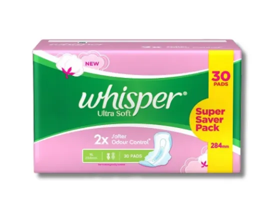 Shop Whisper Ultra 30Pads (XL+) at Shwapno.com | ঢাকা, চট্টগ্রাম ...