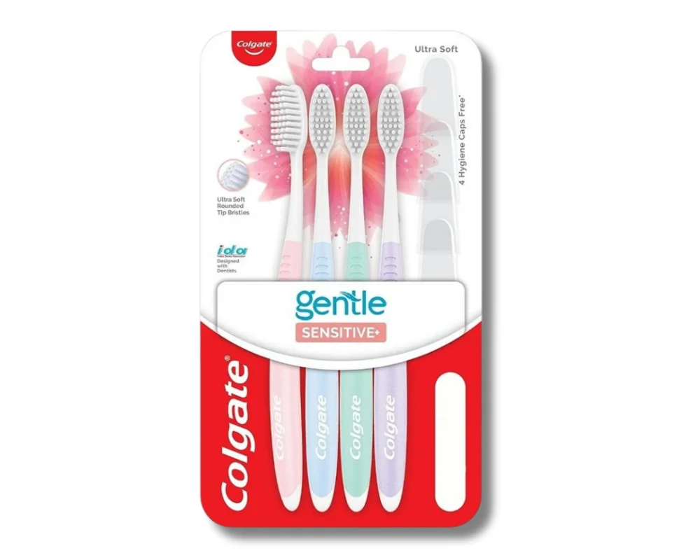 Shop Colgate Gentle Sensitive Toothbrush 4pcs At Best Price Online Grocery