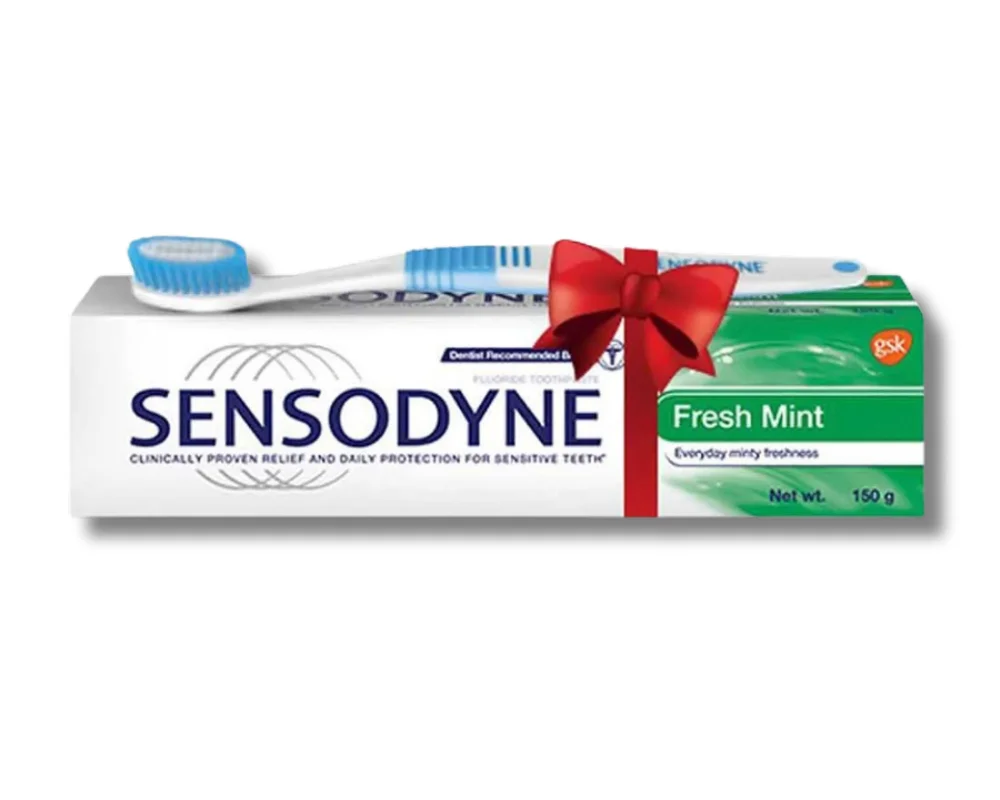 Shop Sensodyne Fresh Mint Toothpaste 150gm (Brush Free) at Shwapno.com ...