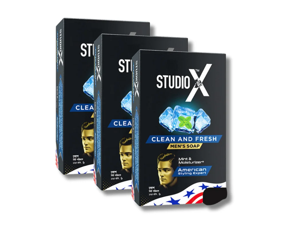 Shop Studio X Clean & Fresh Soap 125gm (Buy3 Save 25 tk) at Shwapno.com ...