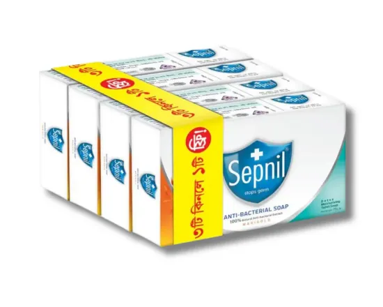 Shop Sepnil Anti Bacterial Soap 100gm (Buy3 Get1 Free) at Shwapno.com ...