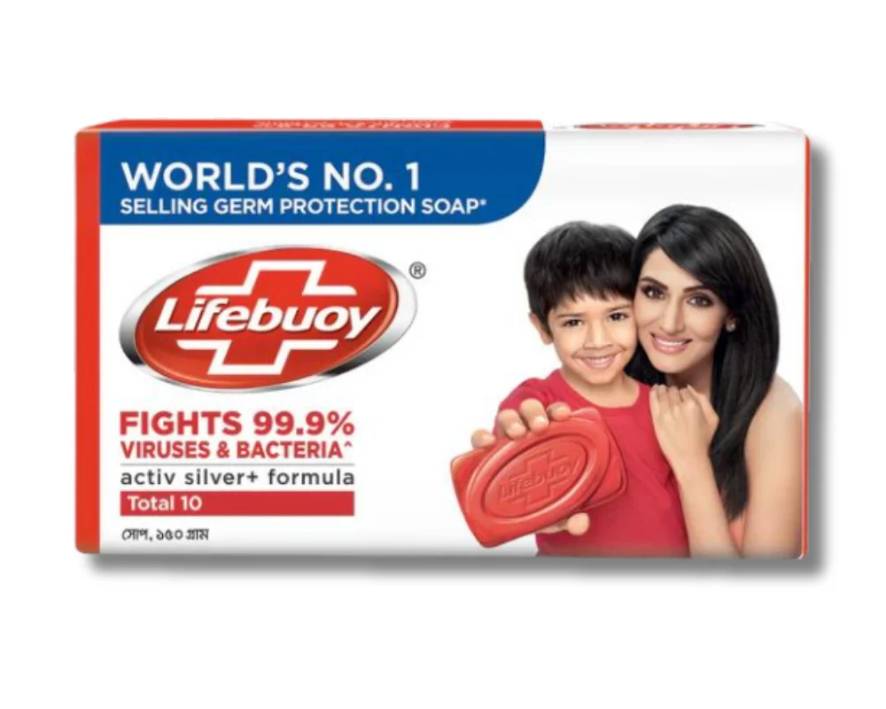 Shop Lifebuoy Total 10 Soap Bar 150gm (Buy1 Save 10tk) at Shwapno.com ...