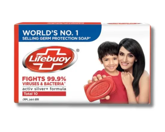 Shop Lifebuoy Total 10 Soap Bar 150gm (Buy1 Save 10tk) at Shwapno.com ...
