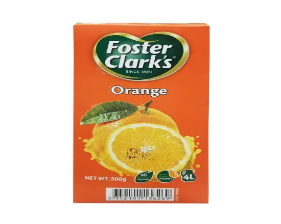 Shop Foster Clark's Instant Drink Orange 500gm at Shwapno.com | ঢাকা ...