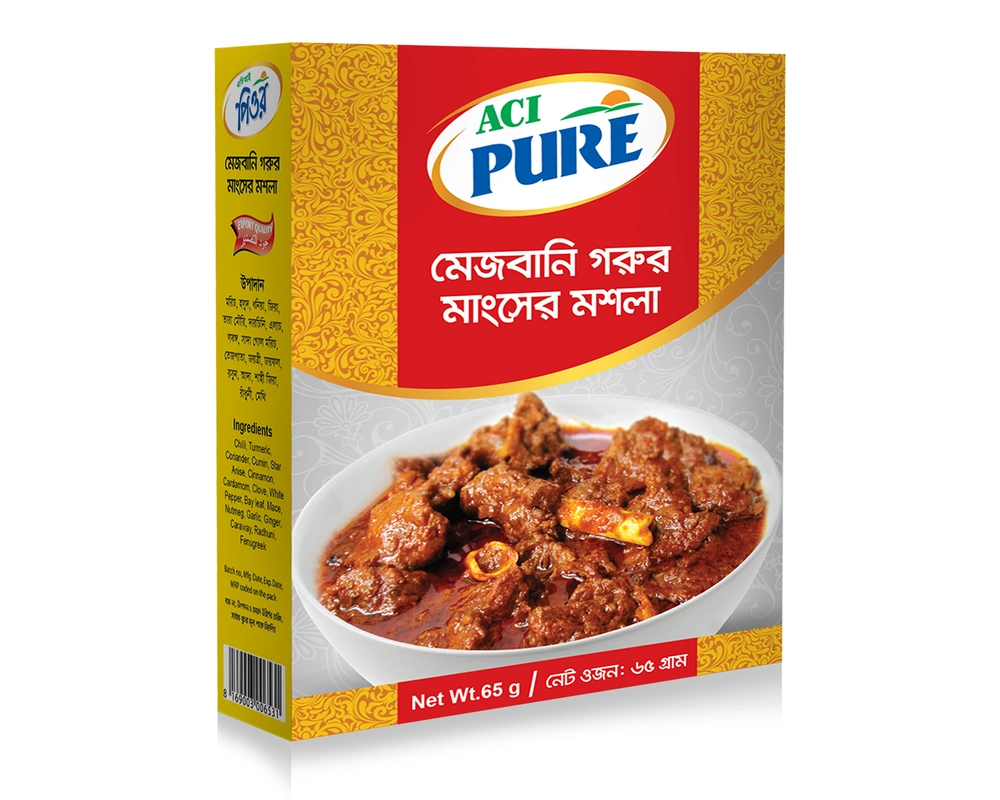 Shop ACI Pure Mejbani Beef Masala 65gm at Shwapno.com | Shwapno Online ...