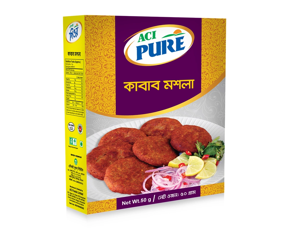 Buy ACI Pure Kabab Masala 50gm Online at Best Price | Shwapno.com ...