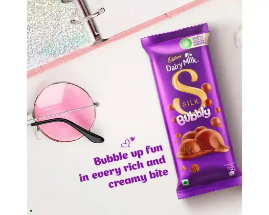 Shop Cadbury Dairy Milk Silk Bubbly 50(±)4gm at Shwapno.com | Shwapno ...