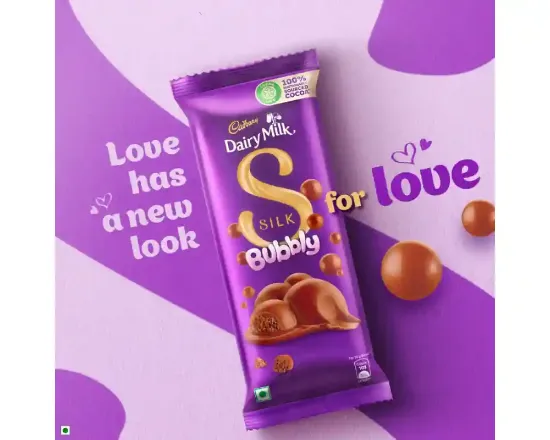 Shop Cadbury Dairy Milk Silk Bubbly 50(±)4gm at Shwapno.com | Shwapno ...