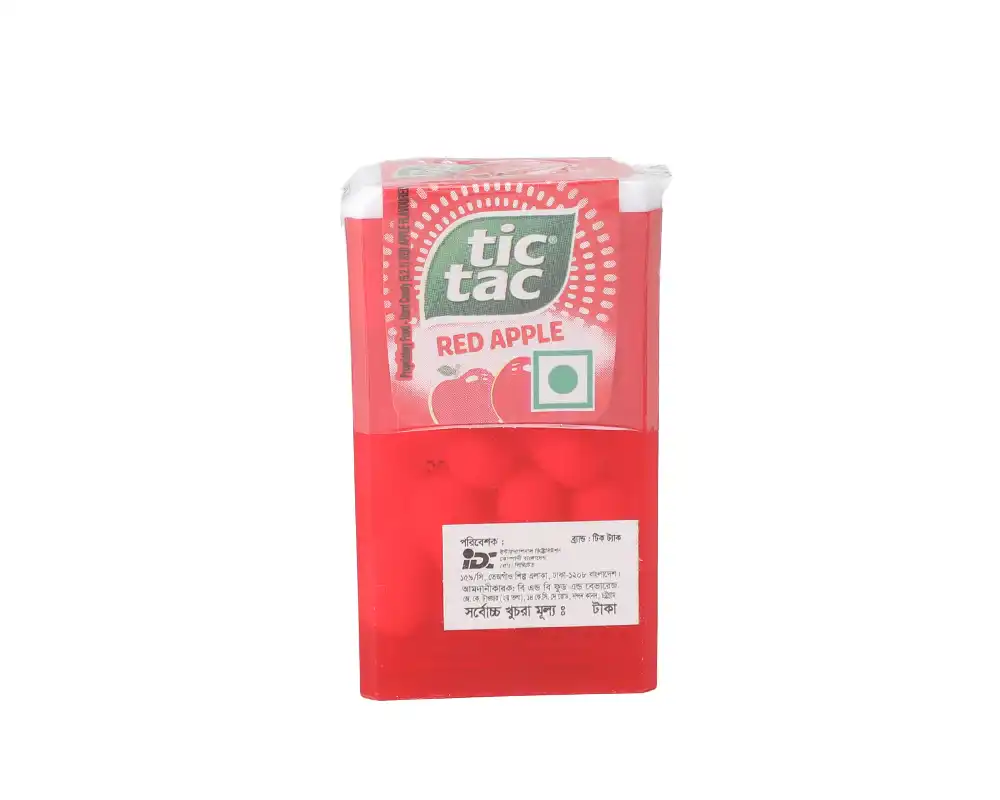 Shop Tic Tac Red Apple Flavour 7.2gm at Shwapno.com: Best Price, Online ...