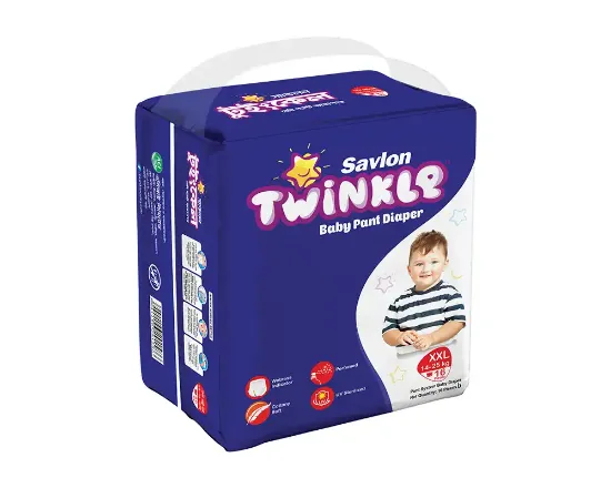 Shop Savlon Twinkle Baby Pant Diaper XXL 16Pcs at Shwapno.com | ঢাকা ...