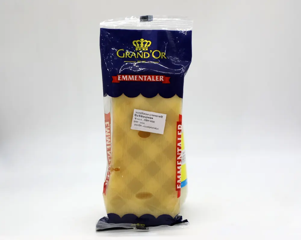 Grand'Or Emmentaler Cheese 200gm | ঢাকা, চট্টগ্রাম, কুমিল্লা ও সিলেটে ...