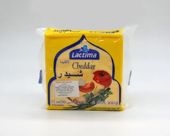 Shop Lactima Slice Cheddar Cheese 200gm 12Pcs at Shwapno.com | ঢাকা ...