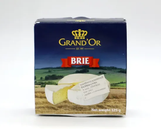 Shop Grand'Or Brie Cheese 125gm at Shwapno.com | ঢাকা, চট্টগ্রাম ...