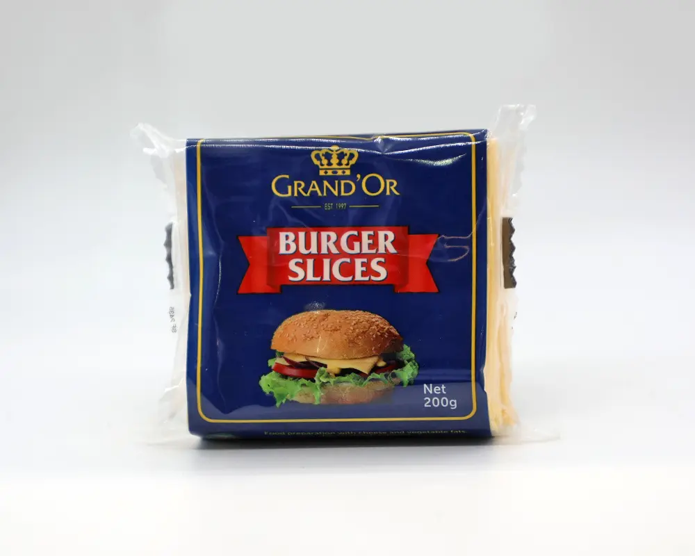 Shop Grand'Or Burger Slices Cheese 200gm Netherlands at Shwapno.com ...