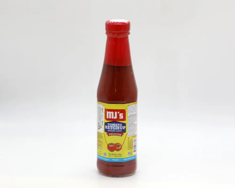 Shop MJ's Tomato Ketchup Premium 340gm United Arab Emirates (Glass) at ...