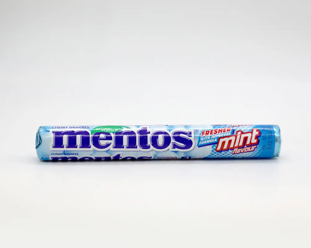 Shop Mentos Chewy Dragees Mint 37.5(±)5gm at Shwapno.com | ঢাকা ...
