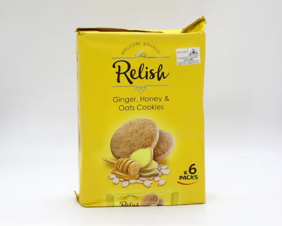 Relish Ginger Honey & Oats Cookies 6X42gm OM | ঢাকা, চট্টগ্রাম ...