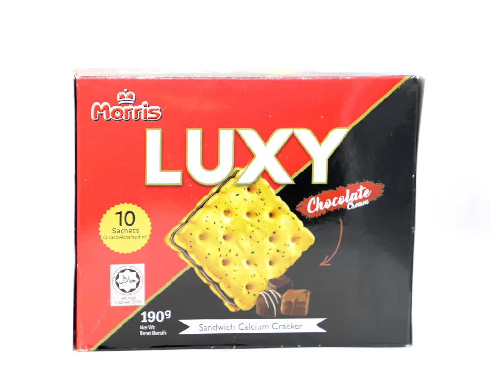 Morris Luxy Chocolate Cream Cracker 190gm Malaysia | ঢাকা, চট্টগ্রাম, কুমিল্লা ও সিলেটে স্বপ্নের ...