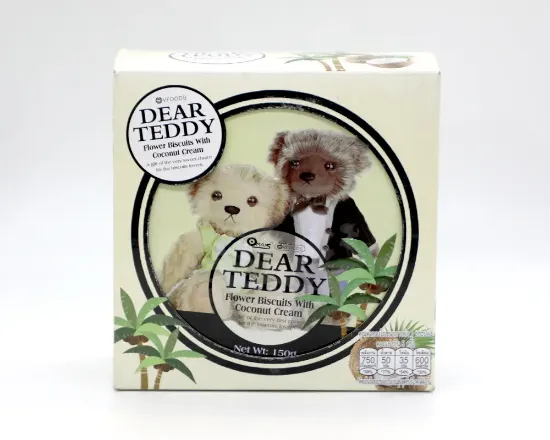 Dear Teddy Coconut Cream Biscuit 150gm Thailand | Shwapno Online ...
