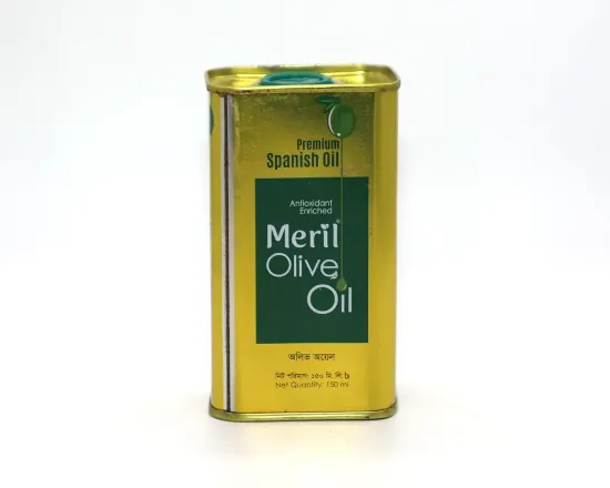 Shop Meril Olive Oil 150ml (Tin) at Shwapno.com | Shwapno Online ...