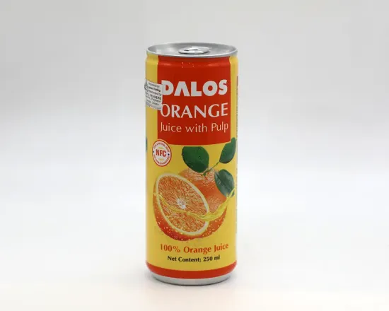 Shop Dalos 100% Orange Juice Can 250ml Vietnam at Shwapno.com | ঢাকা ...
