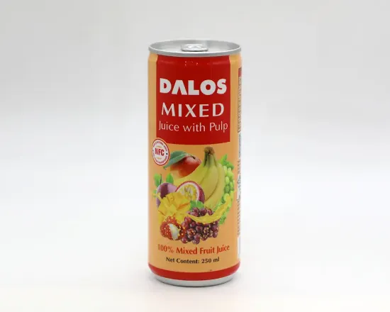 Shop Dalos 100% Mixed Fruit Juice Can 250ml Vietnam at Shwapno.com ...