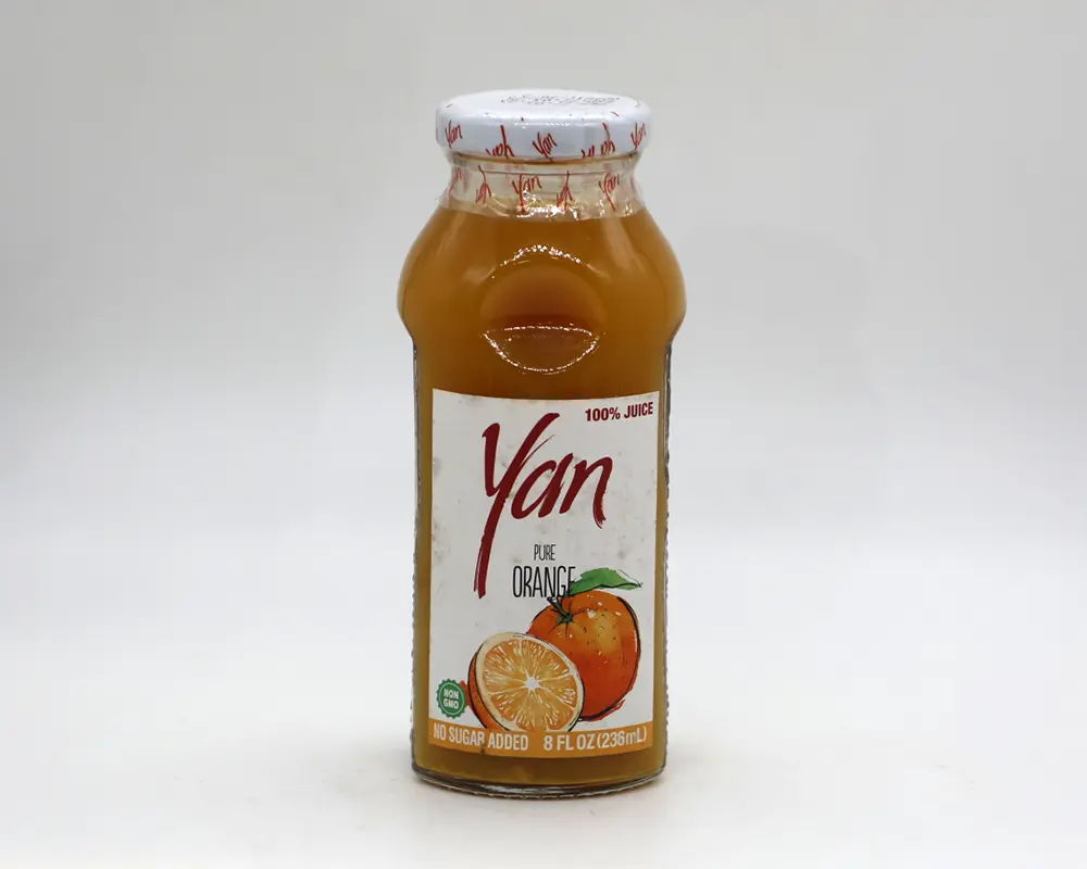 Shop Yan Orange 100% Juice 236ml Armenia at Shwapno.com | ঢাকা ...