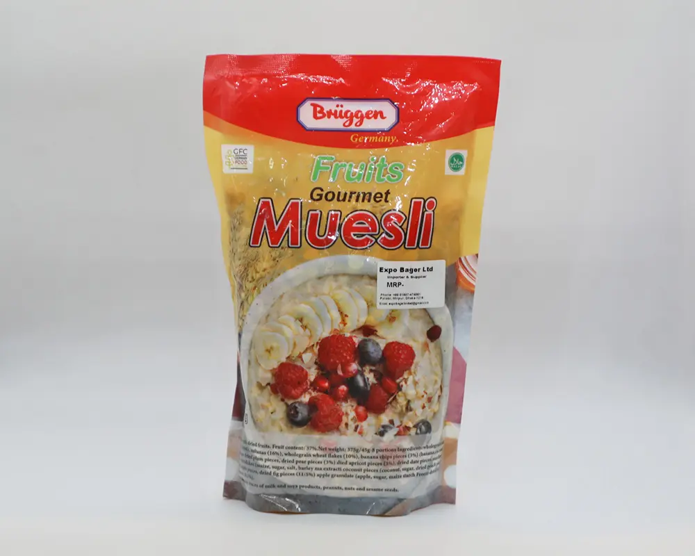 Shop Bruggen Fruits Gourmet Musli 375gm at Shwapno.com | ঢাকা ...