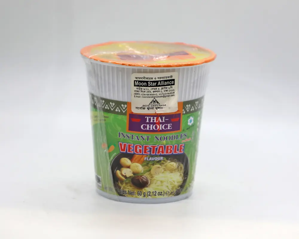 Shop Thai Choice Instant Cup Noodles Vegetable 60gm at Shwapno.com ...