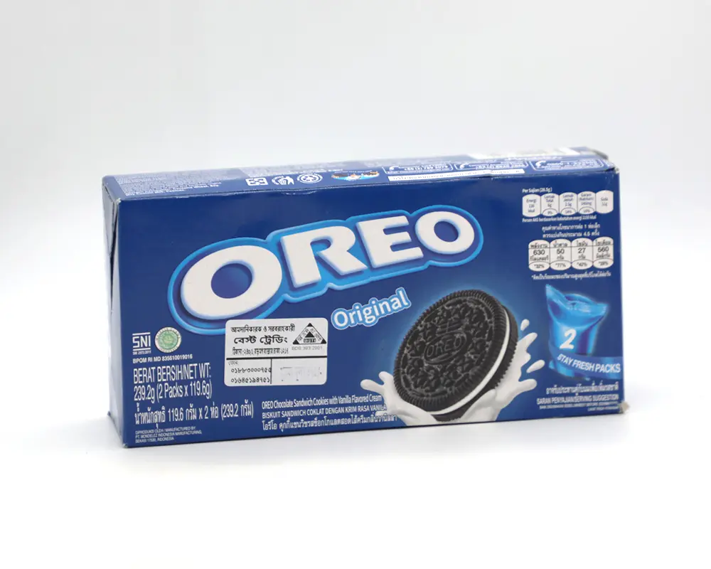 Kraft Oreo Vanilla Chocolate Sandwich Cookies 274gm | ঢাকা, চট্টগ্রাম ...