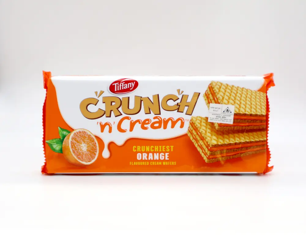 Shop Tiffany Crunch Orange Cream Wafer 153(±)18gm at Shwapno.com: Best ...