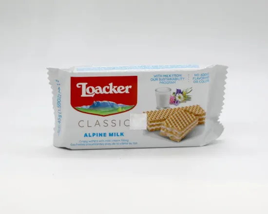 Shop Loacker Classic Alpine Milk Wafer 45gm at Shwapno.com | ঢাকা ...