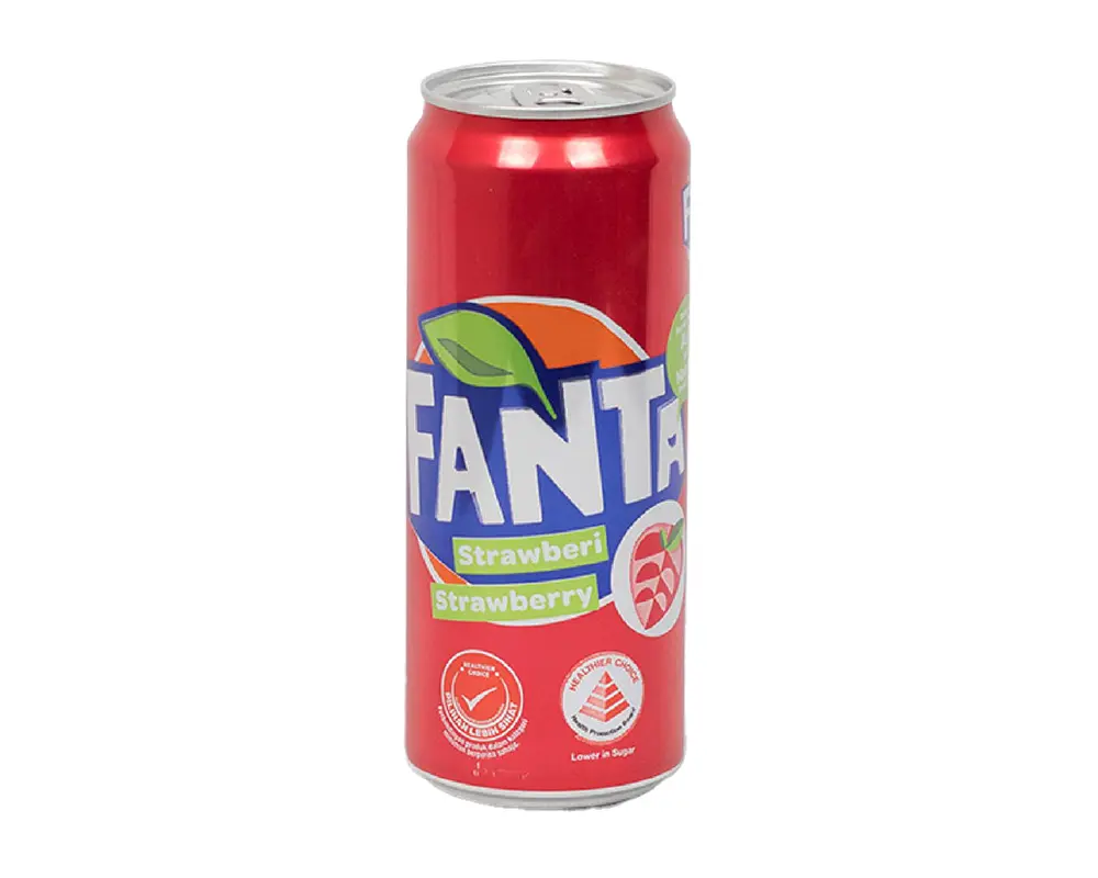 Shop Fanta Strawberry Flavour Drinks 330(±)10ml Imported (Can) at ...