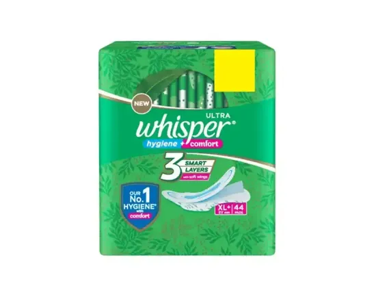 Shop Whisper Ultra Sanitary (XL+) 44Pads at Shwapno.com | ঢাকা, চট্টগ্রাম, কুমিল্লা ও সিলেটে ...