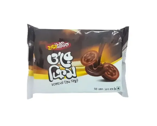 Shop Funtastic Ore Cream Chocolate Biscuit 200(±)33gm at Shwapno.com ...