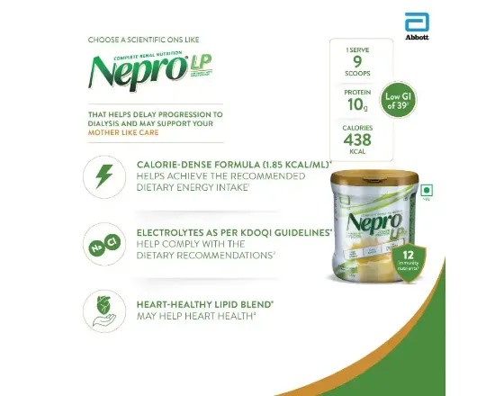 Shop Nepro LP Lower Protein Vanilla 400gm (Jar) at Shwapno.com | ঢাকা ...