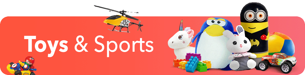 Toys & Sports | ঢাকা, চট্টগ্রাম, কুমিল্লা ও সিলেটে স্বপ্নের অনলাইন মুদি ...