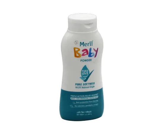 Shop Meril Baby Powder 100gm at Shwapno.com | ঢাকা, চট্টগ্রাম, কুমিল্লা ...